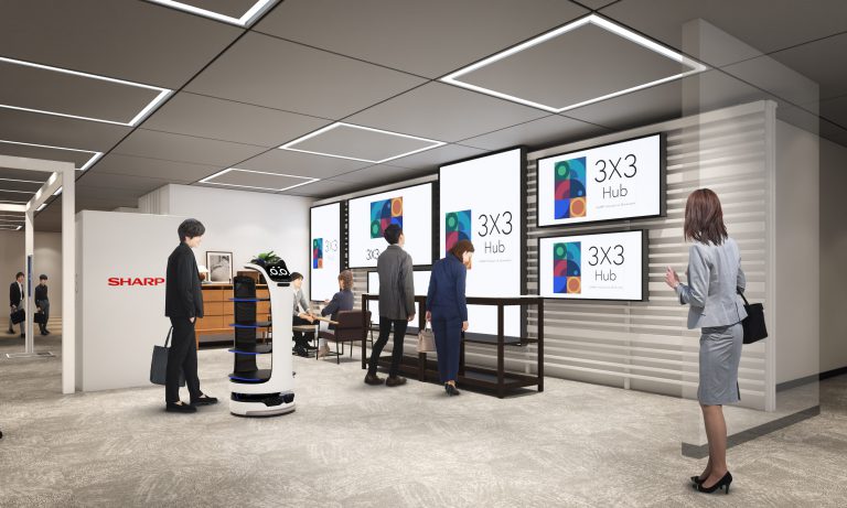 法人向けショールーム「3X3 Hub（SHARP Interactive Showroom）」がリニューアルオープン！｜見どころレポート